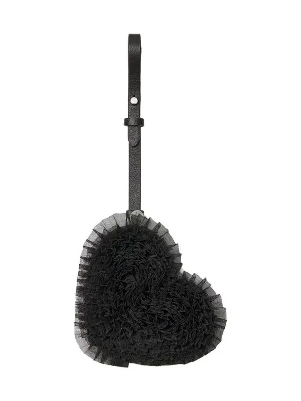 Kate Spade New York Charmed Heart Tulle Bag Charm - Black
