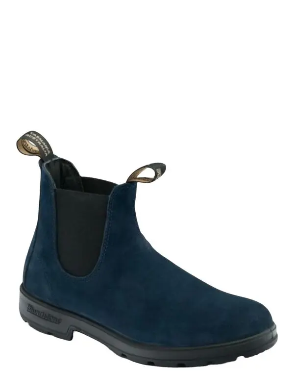 Blundstone Suede Water Resistant Chelsea Boot - Navy Suede