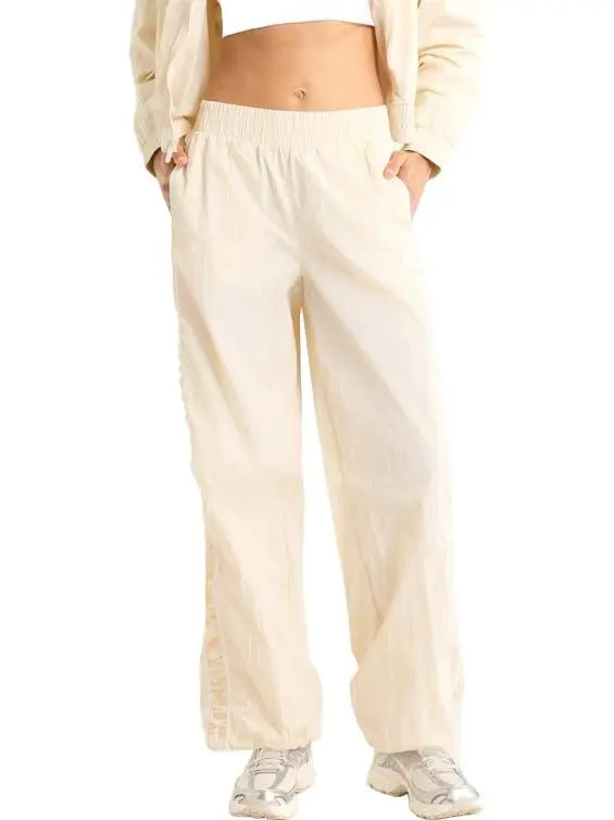 Zella Travel Lite Track Pants - Ivory Cream