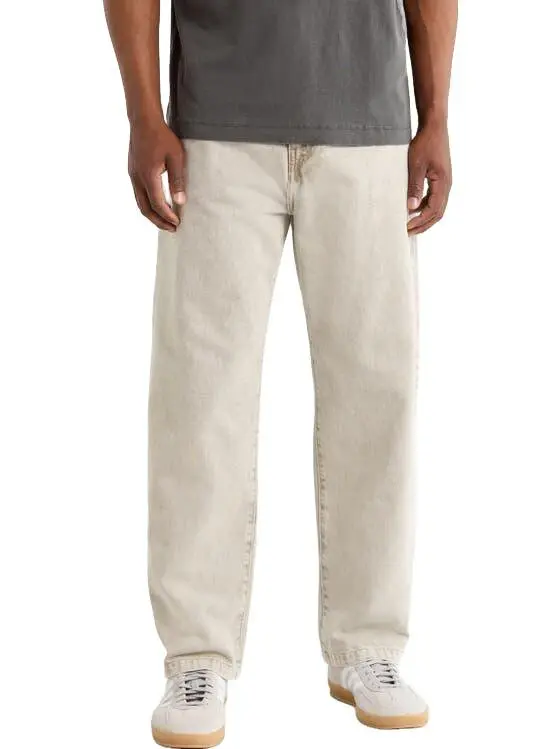 Carhartt Work In Progress Landon Wide Leg Jeans - Opuntia (chalk)