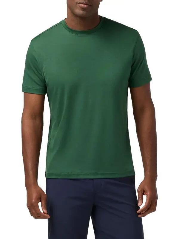 Mizzen+main Palmer Solid Pima Cotton T-shirt - Pine