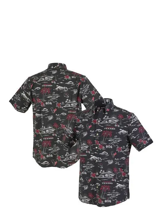 Reyn Spooner Houston Texans Kekai Performance Button-down Shirt - Navy