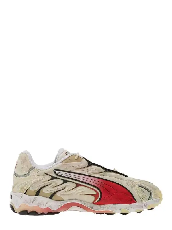 PUMA Inhale Distressed Sneakers - Neutrals