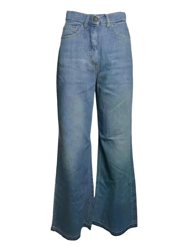 Momoni Wide-leg Jeans - Blue