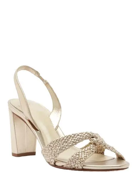 ALEXANDRE BIRMAN Sabrina Slingback Sandal - Golden