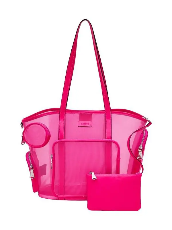 AIMEE The Skipper Cargo Tote - Neon Pink