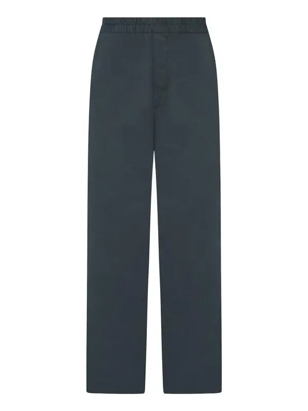 THE ROW Ari Mid-rise Wide-leg Pants - Green