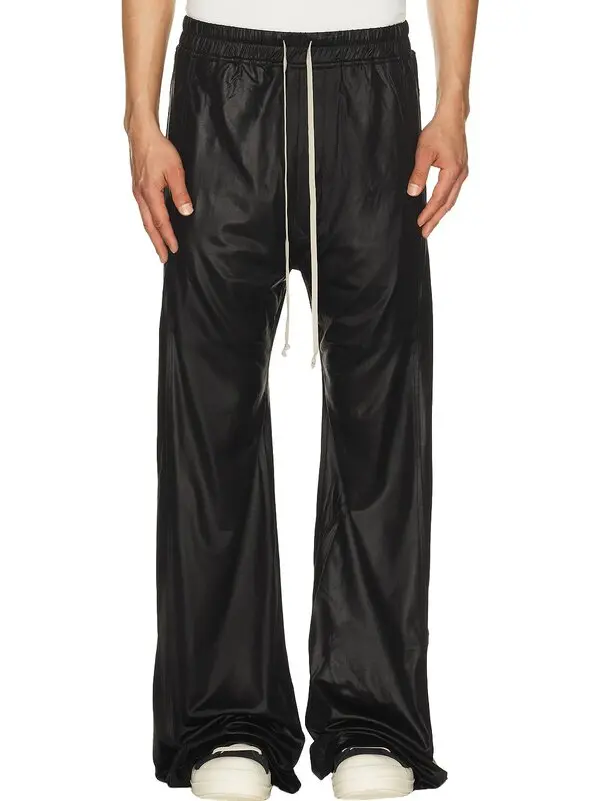 Rick Owens Wide Leg Pants - Black
