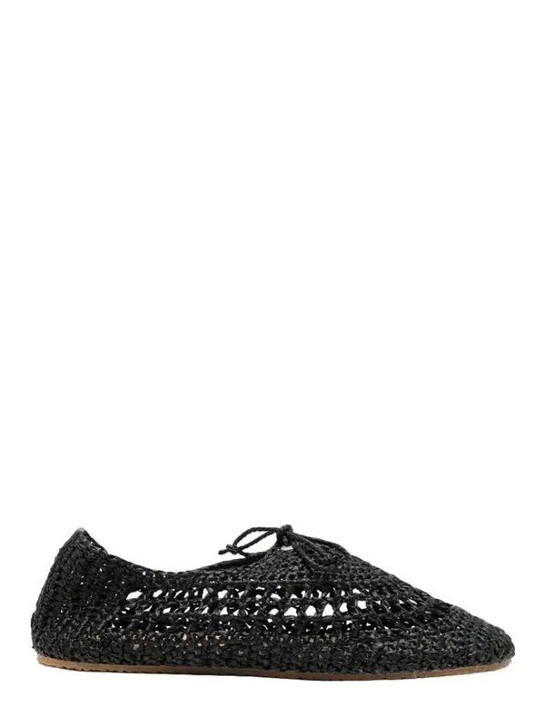 Superga Woven Lace-up Shoes - Black