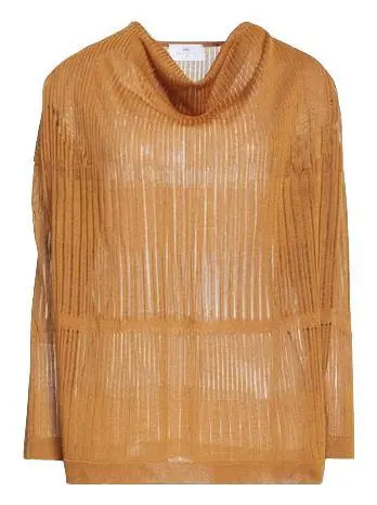 NENETTE Mustard Viscose & Polyester Sweater - Yellow