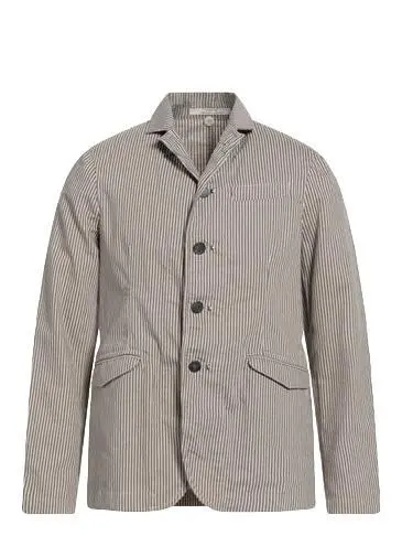 MESSAGERIE Patrizio Piscaglia Striped Blazer - Beige