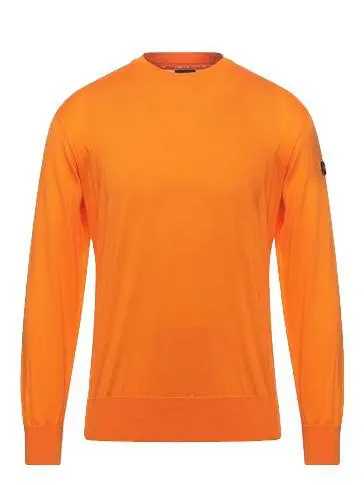 Paul & Shark Organic Cotton Crewneck Sweater - Orange