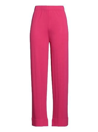 Liviana Conti Wide-leg Knitted Pants - Fuchsia