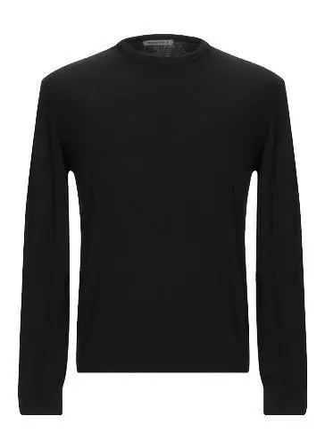40WEFT Ribbed Crew Neck Pullover - Black
