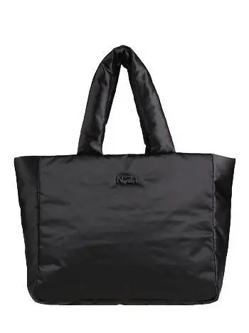 N°21 Maxi Tote Bag In Satin - Black