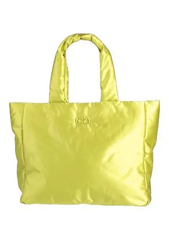 N°21 Maxi Textile Fiber Tote Bag - Green