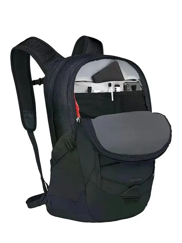 OSPREY Quasar Bungee-cord Backpack - Black