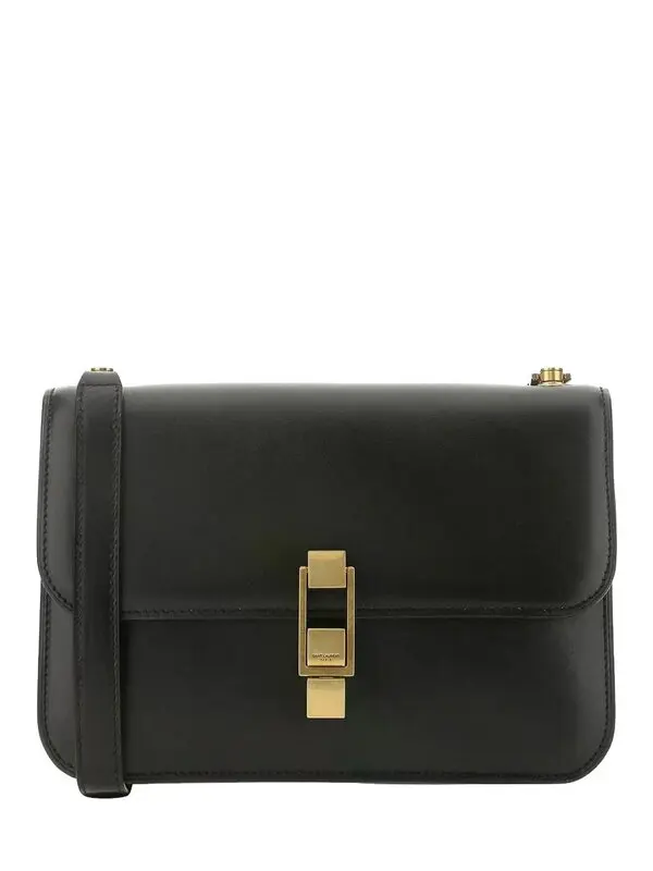 Saint Laurent Carré Shoulder Bag - Black