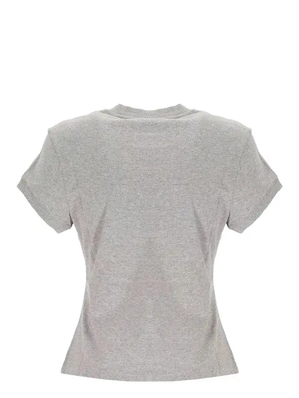 Off-White Logo Print T-shirt - Grey
