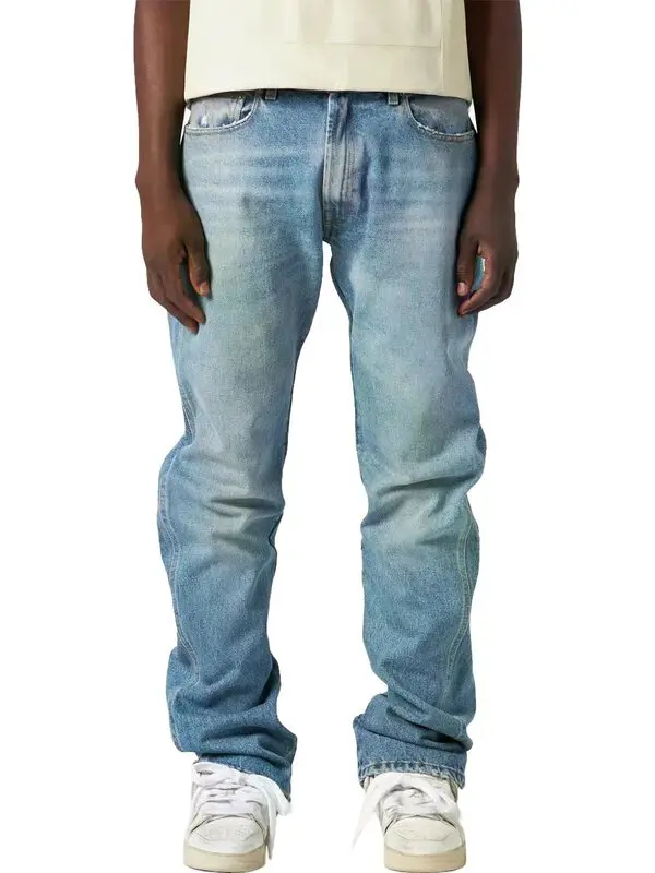 1989 STUDIO Panelled Straight-leg Jeans - Blue