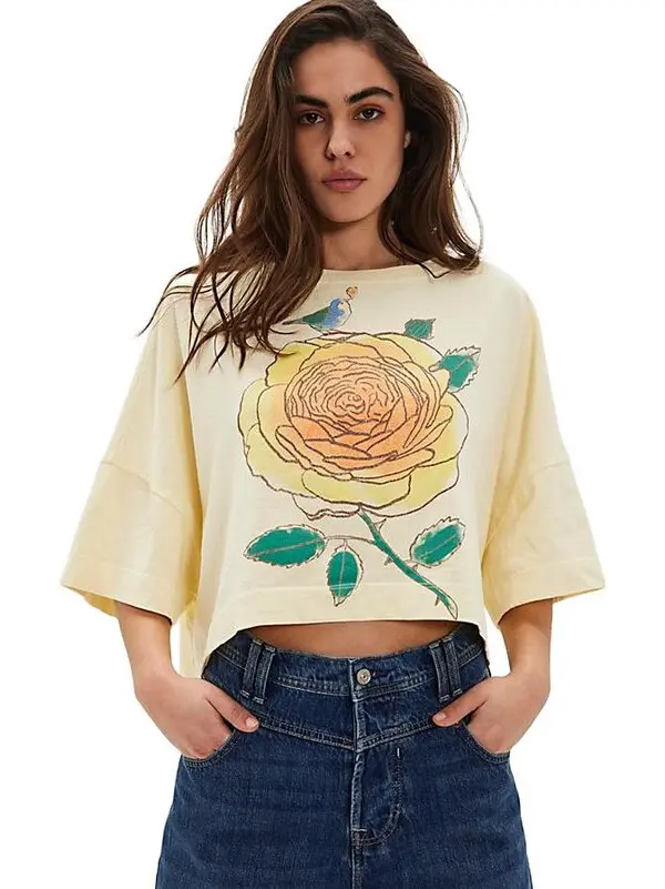 Free People East West Love Tee - Bloomkeeper