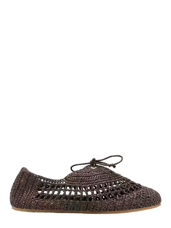 Superga Woven Lace-up Shoes - Brown