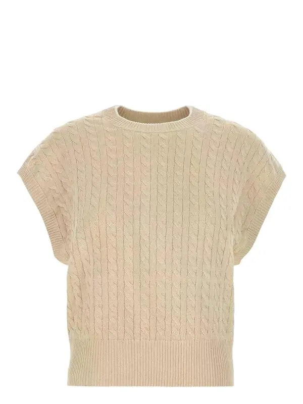 Brunello Cucinelli Cable Knit Vest - Neutrals