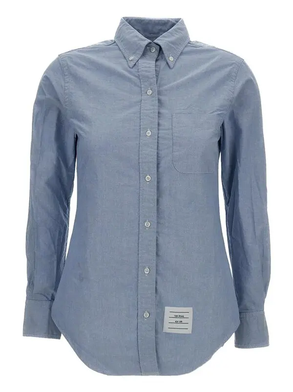 Thom Browne Classic Oxford Shirt - Azzurro