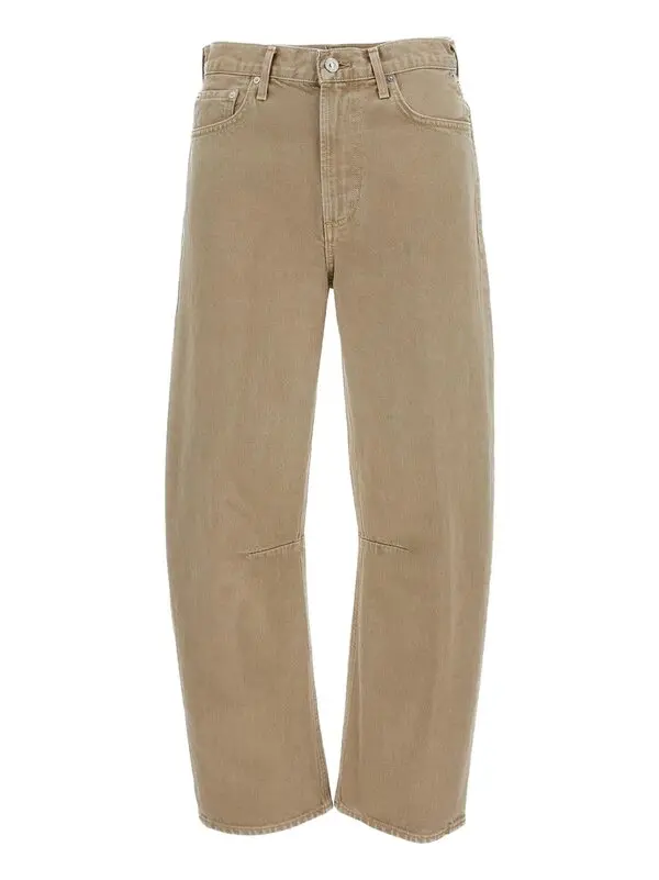 Citizens Of Humanity Miro Cropped Jeans - Beige