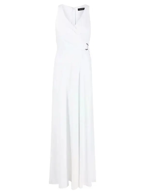 Ralph Lauren Stretch Wrap Dress - White