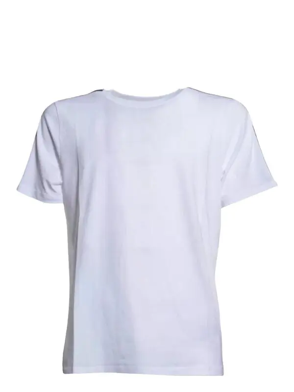 Gcds Logo-tape T-shirt - White