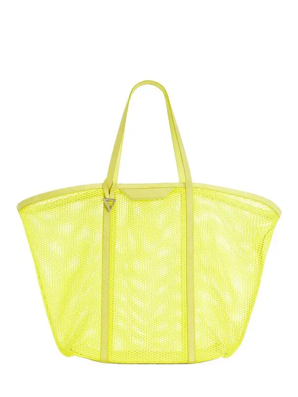 Attico Via Del Mare Tote Bag - Yellow