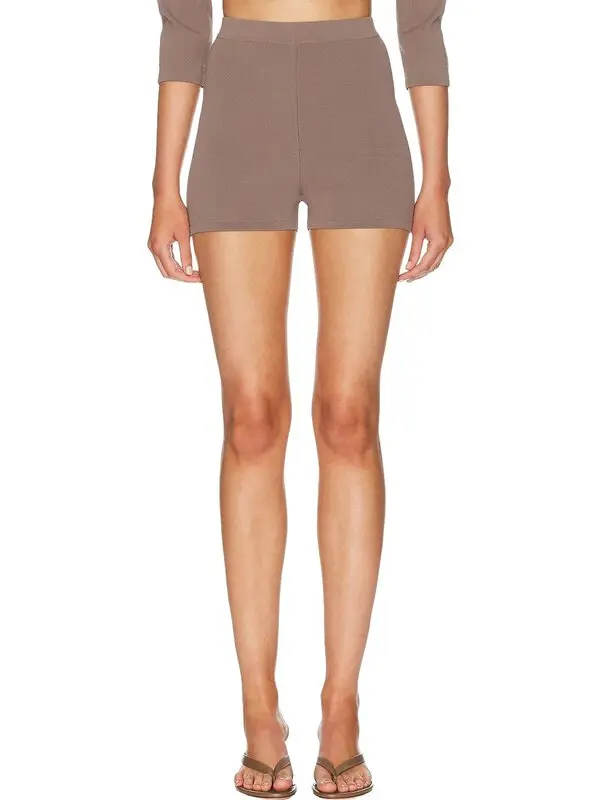 SKIMS Refined Knit High Waist Short - Amethyst