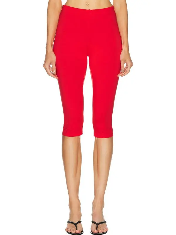 SKIMS Smooth Layers Capri Pant - Carmine