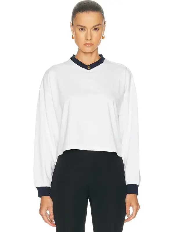 Versace Long Sleeve Sweatshirt - White