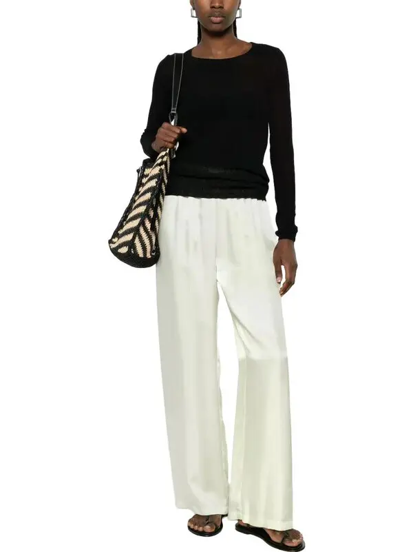Max Mara Fiorito Fine-knit Sweater - Black