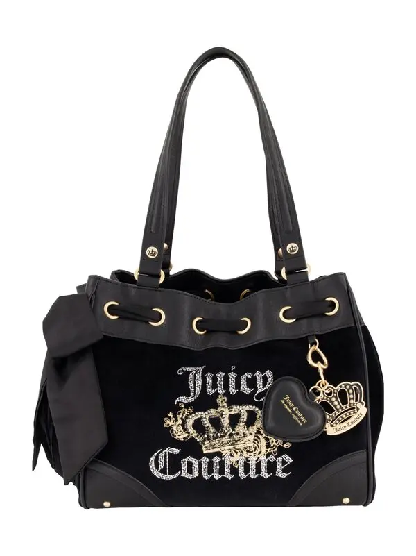 Juicy Couture Royal Bloom Daydreamer Tote Bag - Liquorice