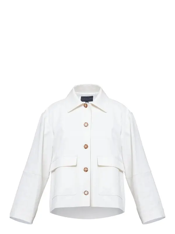 HELEN MCALINDEN Lyndsey Shirt Jacket - White