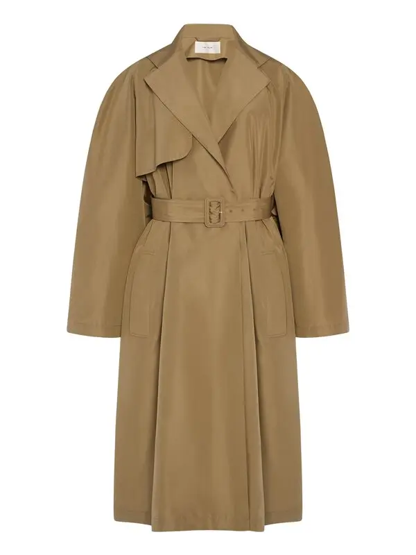THE ROW Amapola Trench Coat - Sandy Buff