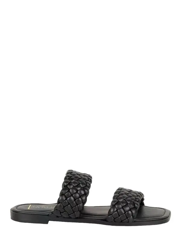 SPAZIO CORRIDONI 1 Braided Double-strap Sandals - Black