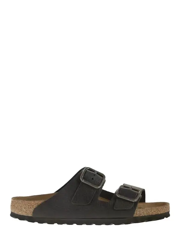 BIRKENSTOCK Arizona Leather Sandals - Black