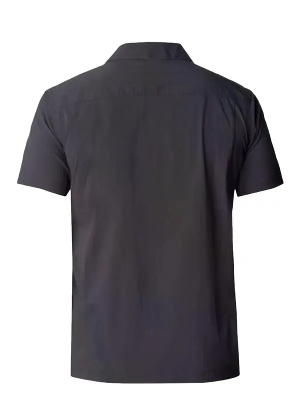 Columbia Mesh-pocket Short-sleeve Shirt - Grey