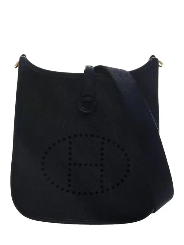 Hermès 2019 Clemence Evelyne 16 Amazone Crossbody Bag - Black