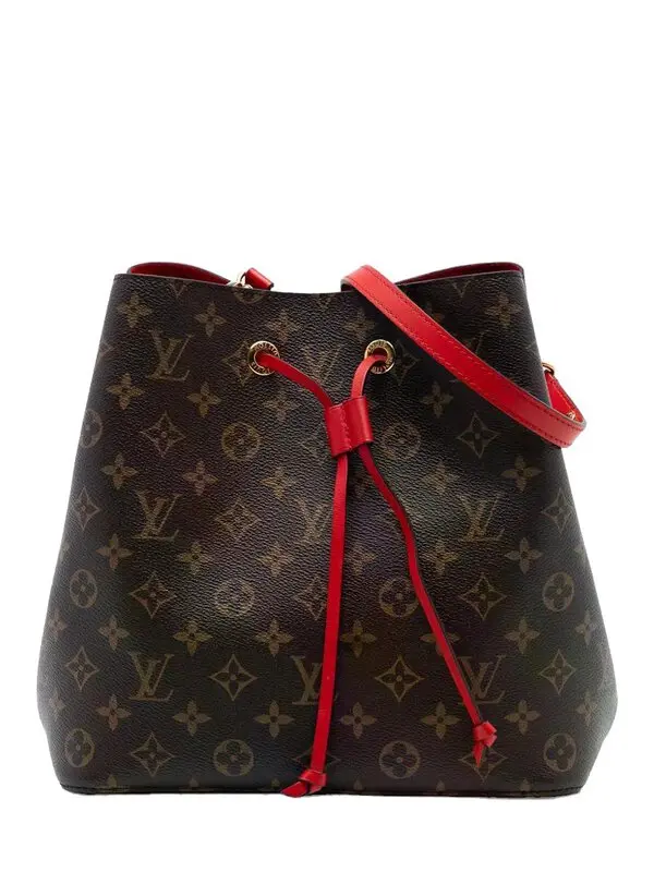 LOUIS VUITTON Monogram Neonoe Mm Bucket Bag - Brown