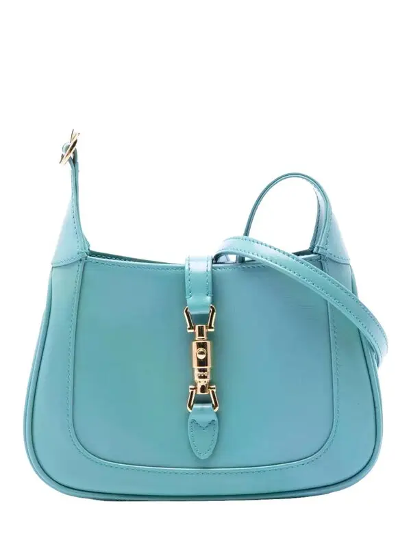 Gucci Jackie 1961 Mini Calfskin Crossbody Bag - Blue