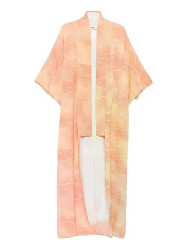 A.N.G.E.L.O. VINTAGE CULT 1990s Graphic-print Kimono - Orange
