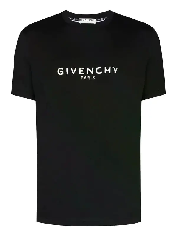 Givenchy Logo Print T-shirt - Black