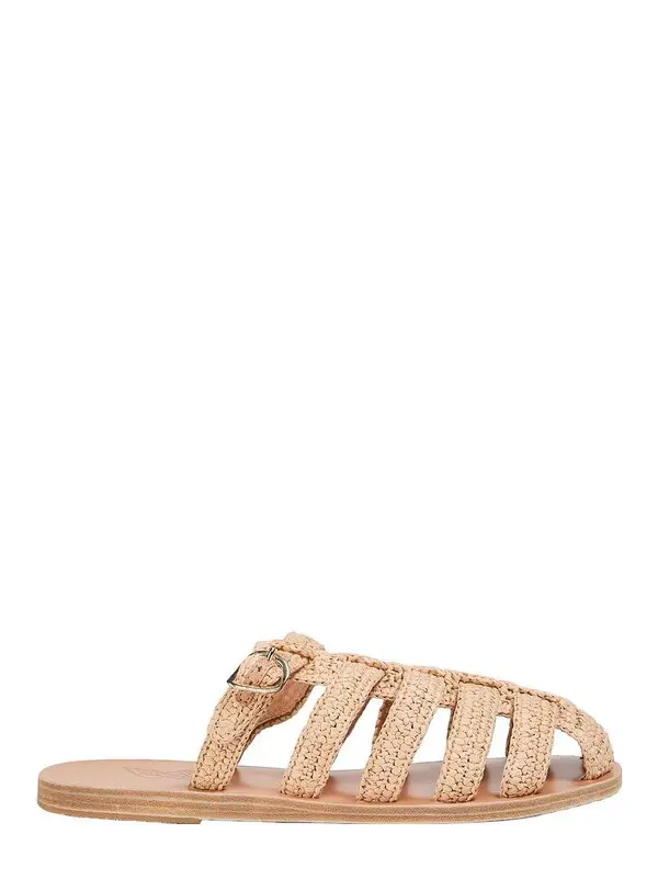ANCIENT GREEK SANDALS Cosima Raffia Sandals - Beige
