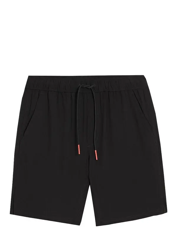 Rag & Bone Pursuit Shell Drawstring Shorts - Black