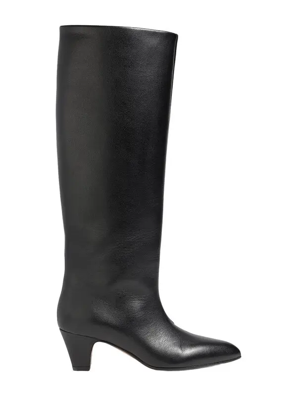 Bally Arval 55 Knee-high Leather Boots - Black